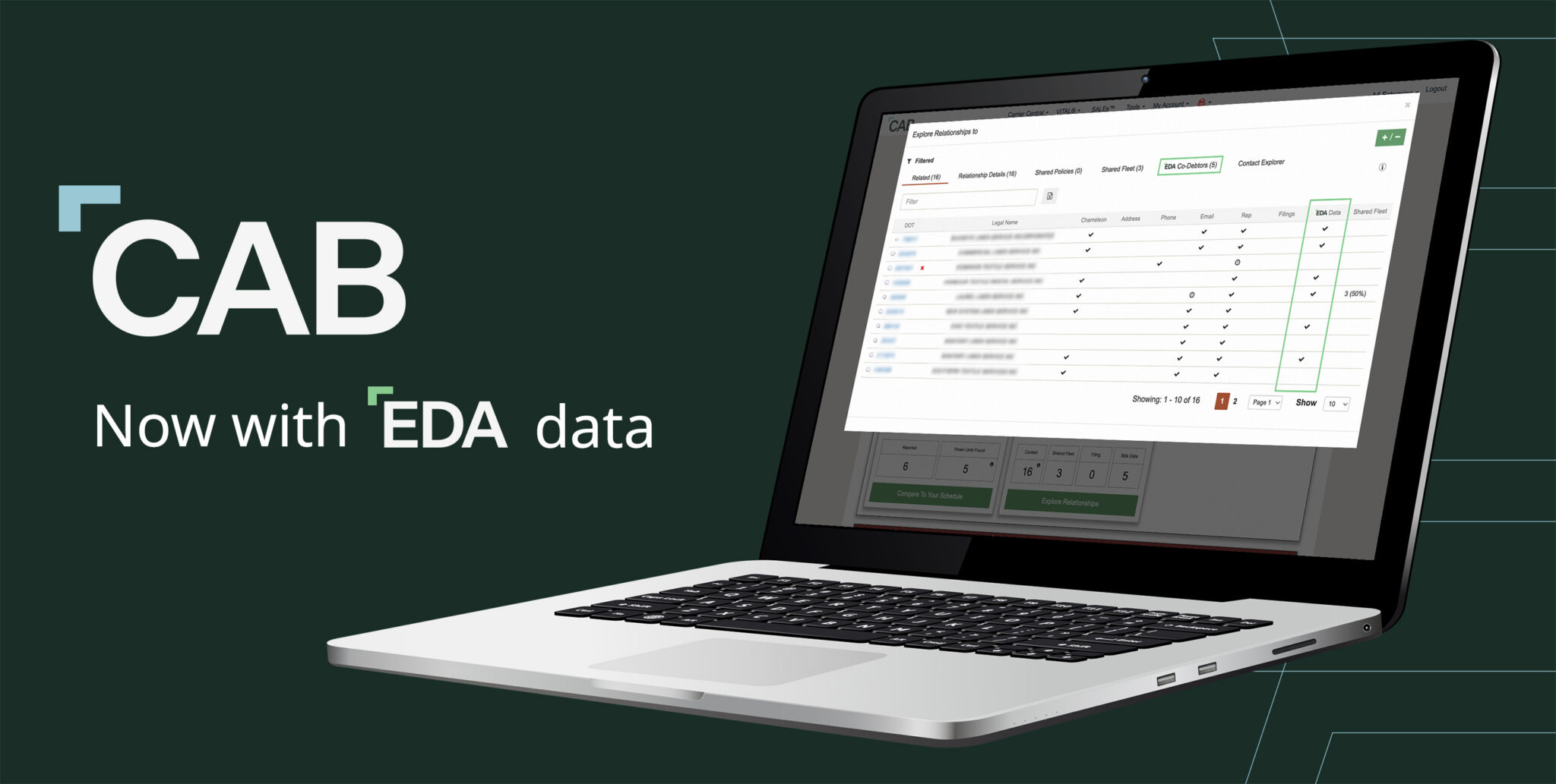 EDA Data Now Available to Customers through CAB - Fusable